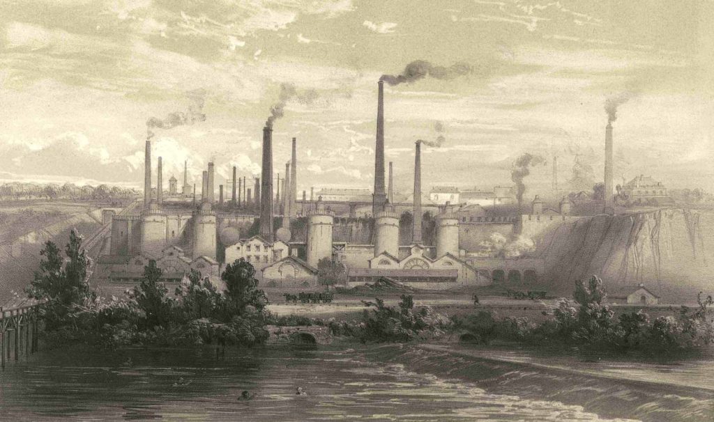 L’usine des Hauts-Fourneaux de Montluçon et la famille Guérin ou ...